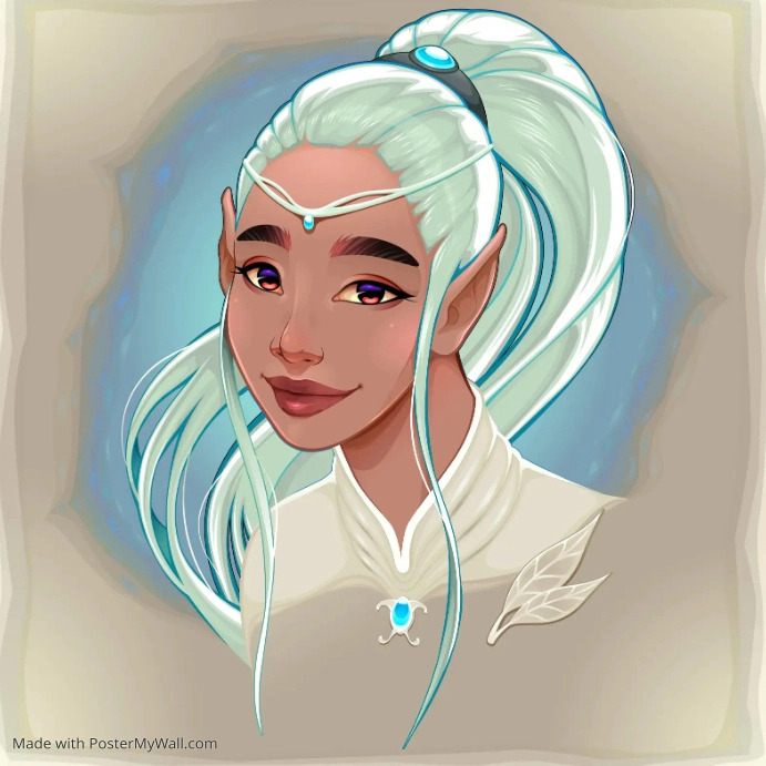 Beautiful cute lady with smiling face Template | PosterMyWall