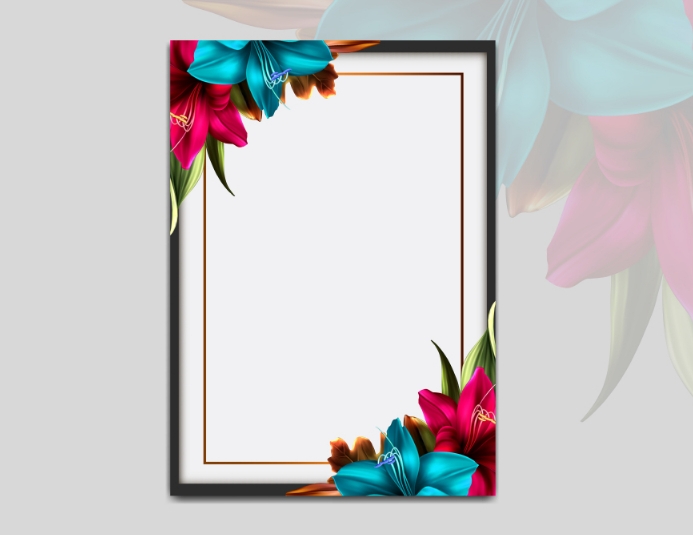 Copy of Beautiful Frame | PosterMyWall