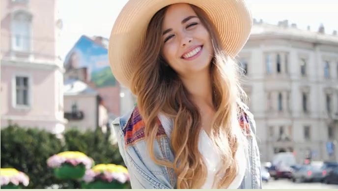 Beautiful girl and fashion Template | PosterMyWall