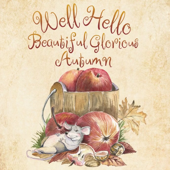 Copy of Beautiful Glorious Autumn | PosterMyWall