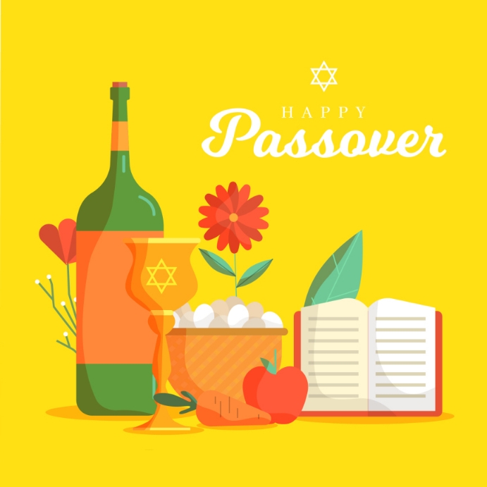 Plantilla de Beautiful illustration Passover event | PosterMyWall