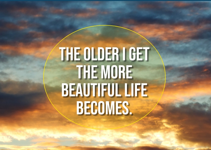 BEAUTIFUL LIFE QUOTE TEMPLATE | PosterMyWall