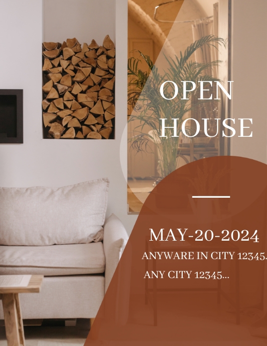 Copy of Beautiful open house for sale Real Estate | PosterMyWall