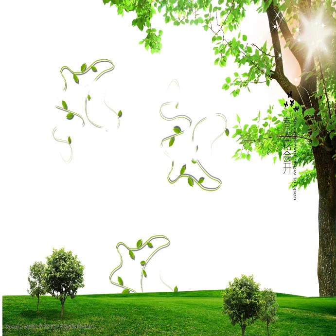 Copy of Beautiful tree background design | PosterMyWall