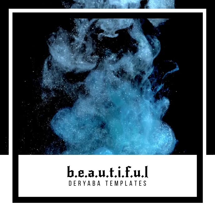 Beautiful Video Abstract Album Cover Art Template | PosterMyWall