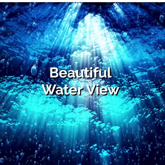 Beautiful water view Template | PosterMyWall