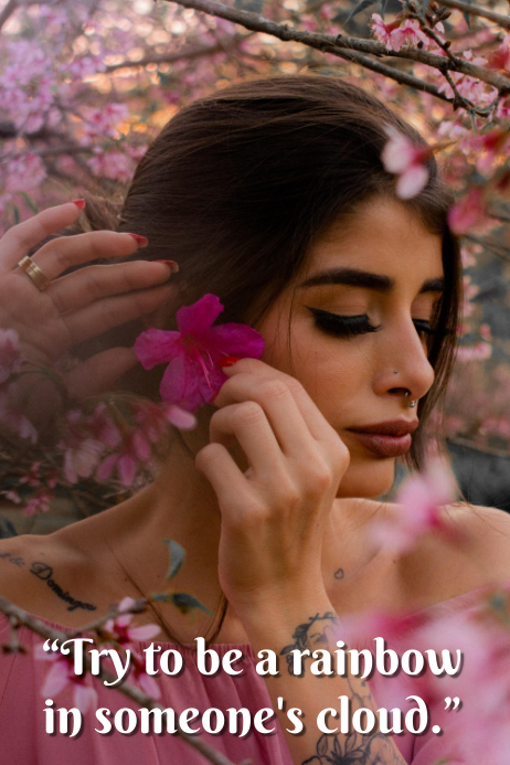 Beautiful woman Template | PosterMyWall