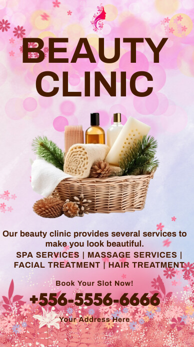 BEAUTY & SPA ADVERTISMENT Template | PosterMyWall