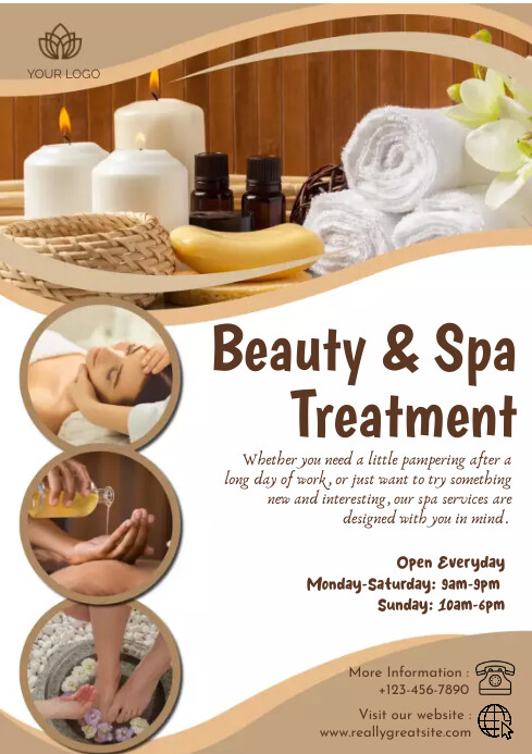 Beauty & Spa Template | PosterMyWall