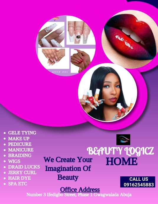 Beauty 6 Template Postermywall