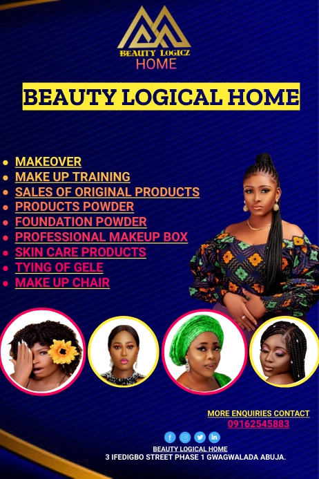 Beauty (7) Template | PosterMyWall