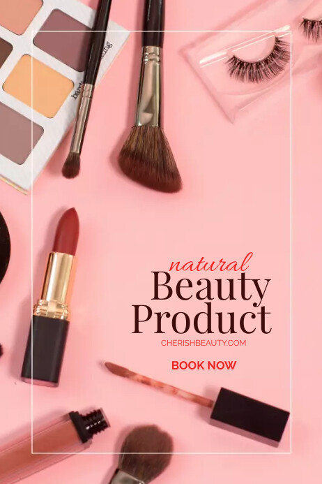 Beauty and Cosmetics Template | PosterMyWall