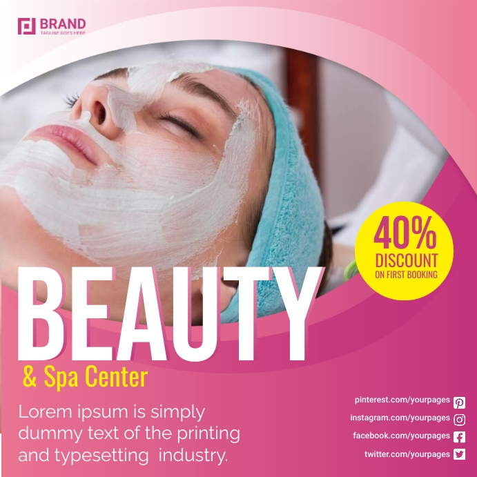 Beauty And Spa Flyers Template | PosterMyWall