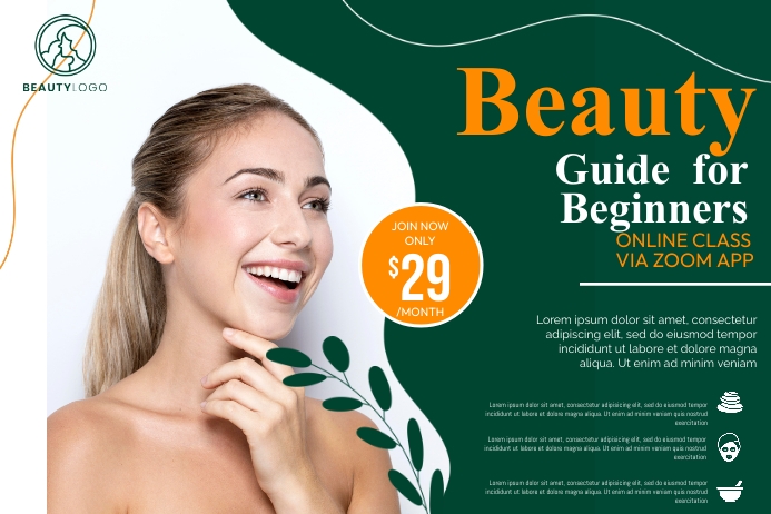 Copy of Beauty Banner Ads | PosterMyWall