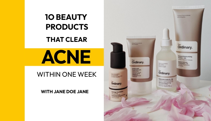 BEAUTY BLOG HEADER Template | PosterMyWall