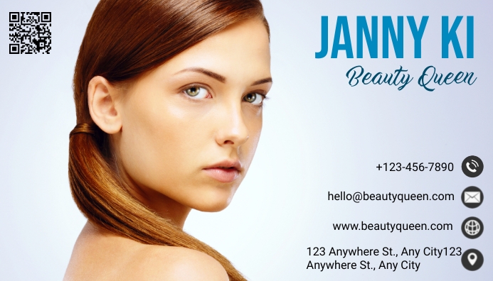 Beauty Business Card Template | PosterMyWall