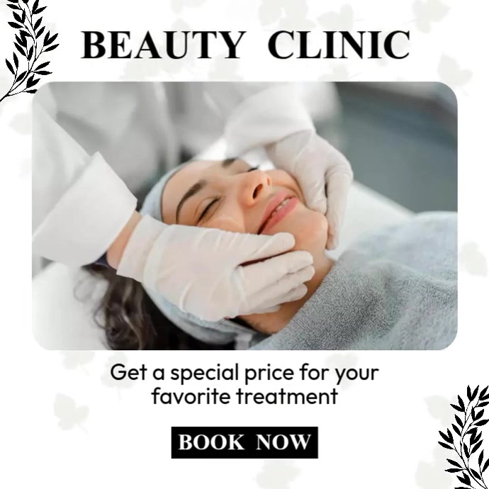 Beauty Clinic Ads Template | PosterMyWall