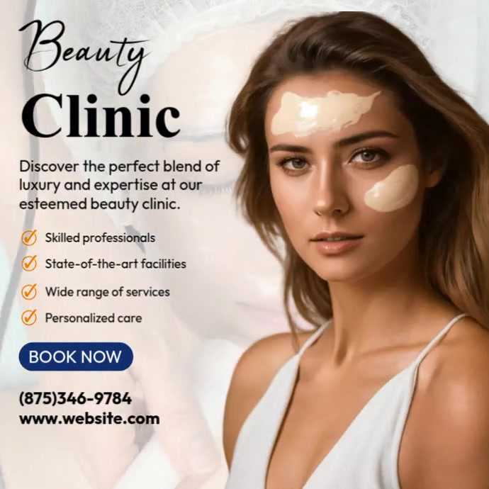 Beauty Clinic Ads Template | PosterMyWall