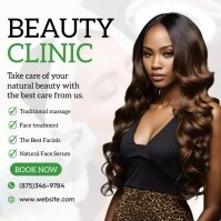 Beauty Clinic Ads Template | PosterMyWall