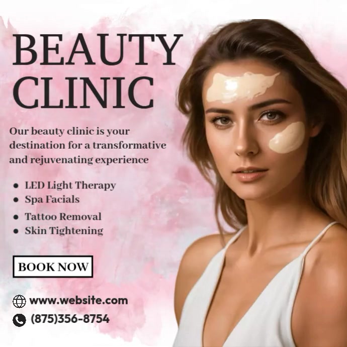 Beauty Clinic Offers Template | PosterMyWall