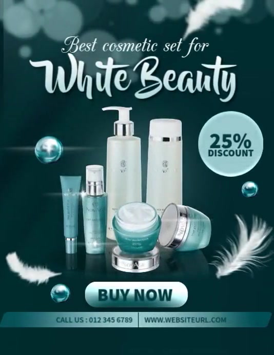 Copy of Beauty Cosmetics Ads | PosterMyWall