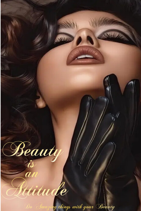 Modèle Beauty cover page | PosterMyWall