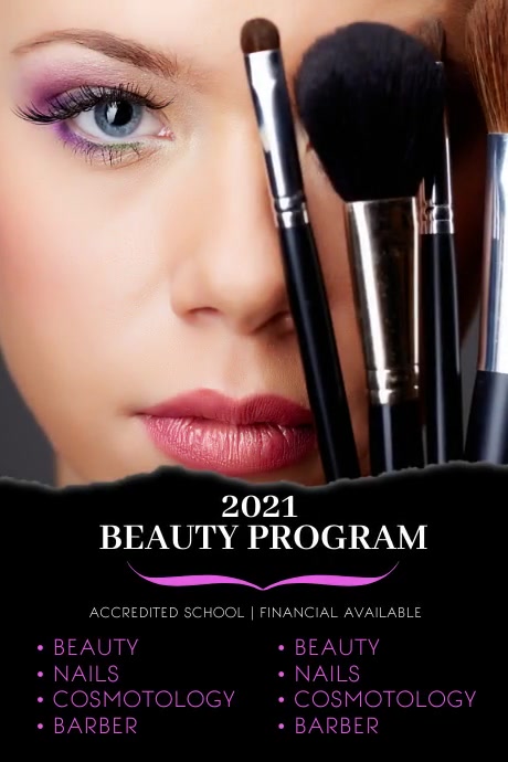 Beauty Degree College Program Flyer Template | PosterMyWall
