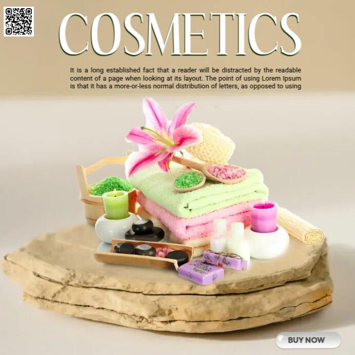 Beauty Essence Cosmetics Ads Template | PosterMyWall