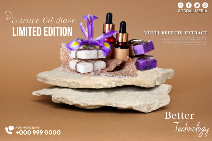 Beauty Essence Flyers Template | PosterMyWall