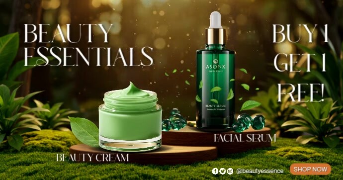 Beauty Essentials Template | PosterMyWall