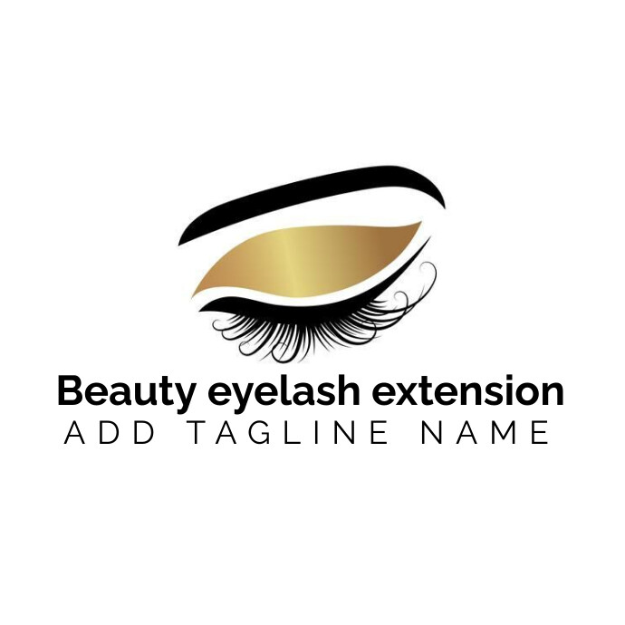 Beauty eyelash extension logo Template | PosterMyWall