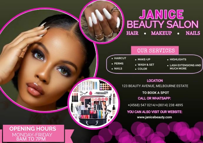 Beauty flyer Template | PosterMyWall