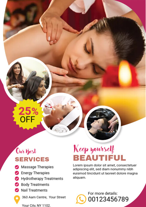Beauty Flyer Template | PosterMyWall