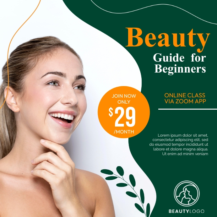 Beauty Guide Poster Template | PosterMyWall