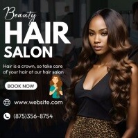 Hair Care Ads Template | PosterMyWall