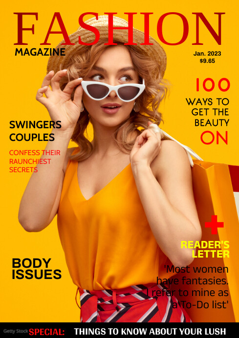 Beauty magazine (2) Template | PosterMyWall