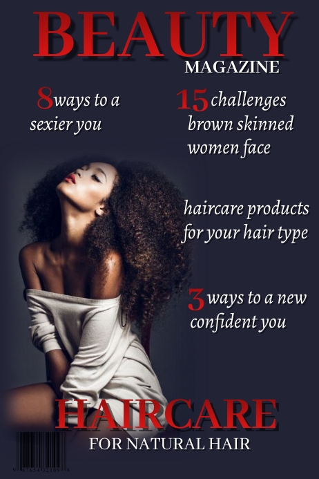 Copy of Beauty magazine | PosterMyWall