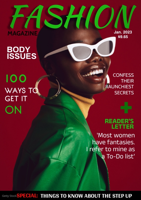 Beauty magazine Template | PosterMyWall