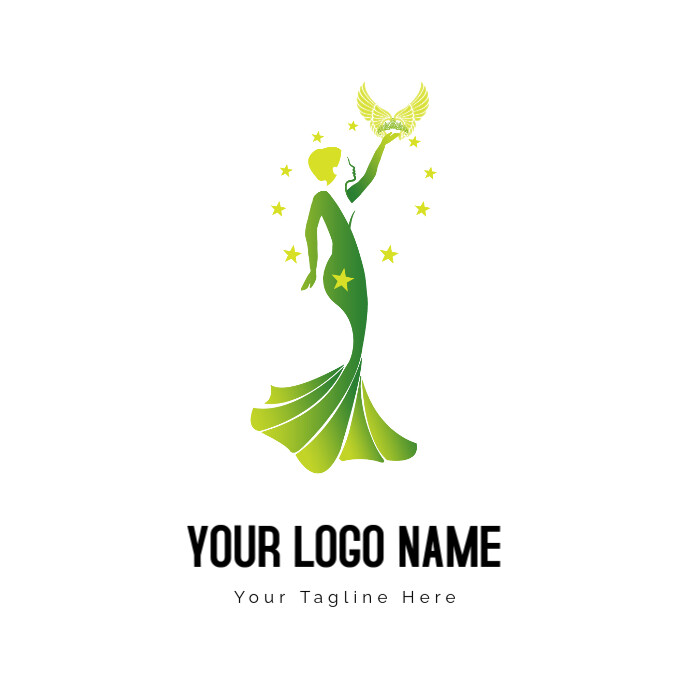 Beauty Pageant Logo Graphic Design Logo Template | PosterMyWall