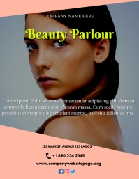 beauty parlour poster Template | PosterMyWall