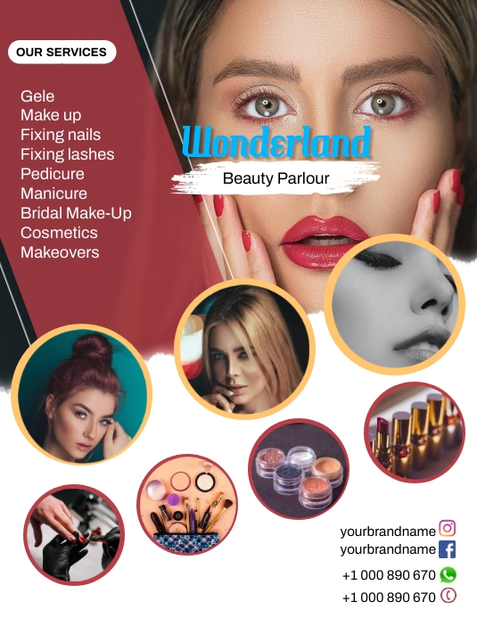 Copy of BEAUTY PARLOUR POSTER | PosterMyWall