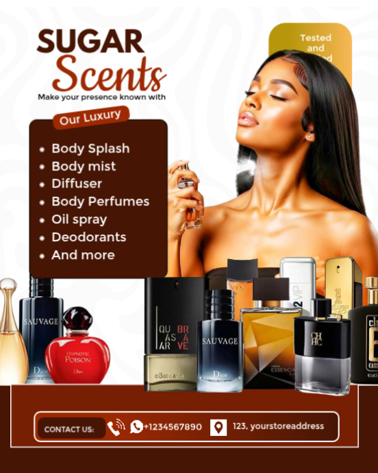 Beauty product ads flyer Template | PosterMyWall