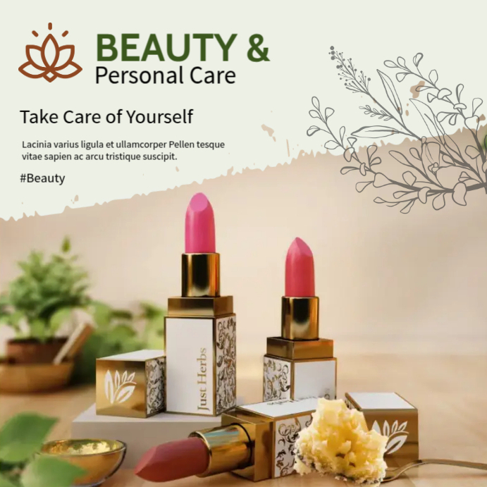 Beauty Product Template | PosterMyWall