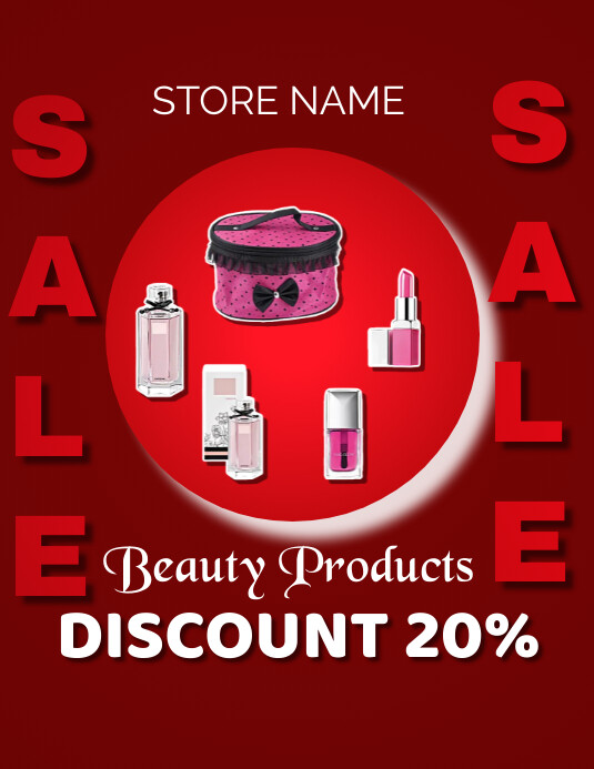 Beauty product flyer template | PosterMyWall