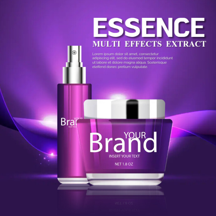 Beauty Products Template | PosterMyWall