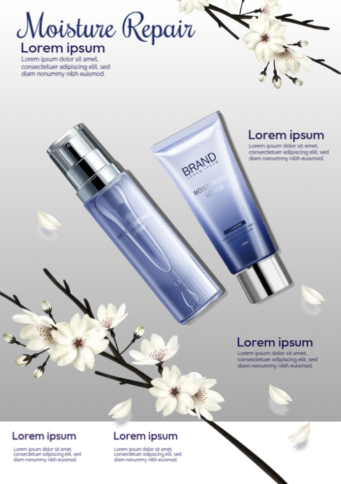 Beauty Products Template | PosterMyWall
