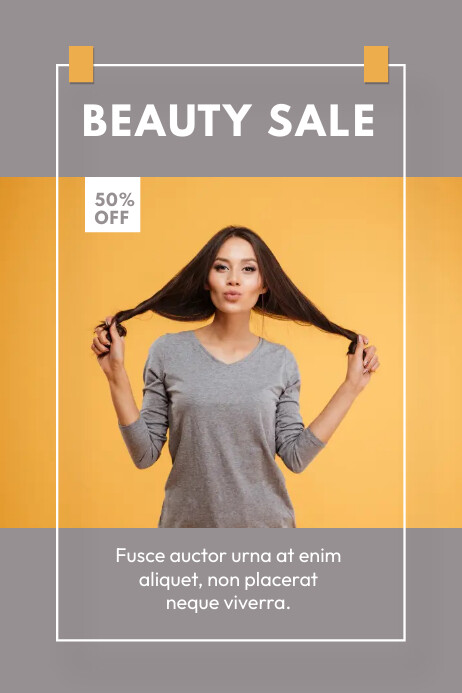 Plantilla de Beauty Sale | PosterMyWall