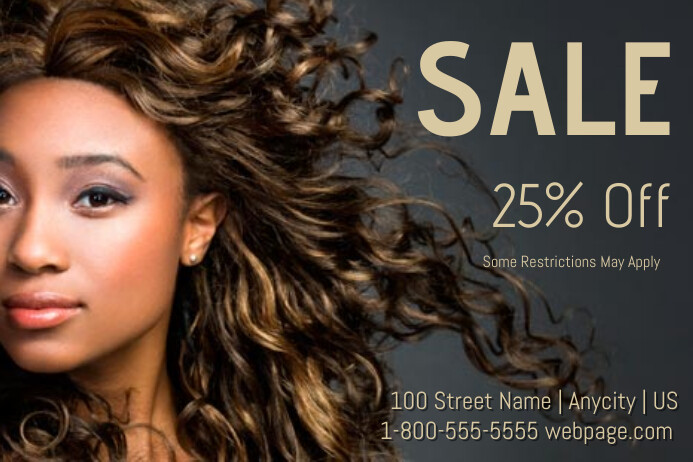 Beauty Sale Template | PosterMyWall
