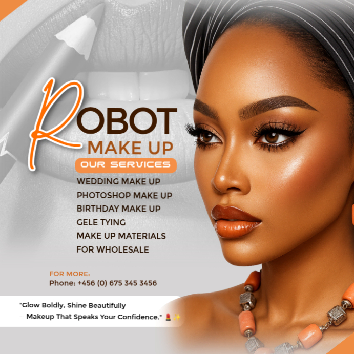 Plantilla de Beauty salon, make up, beauty salon ad | PosterMyWall