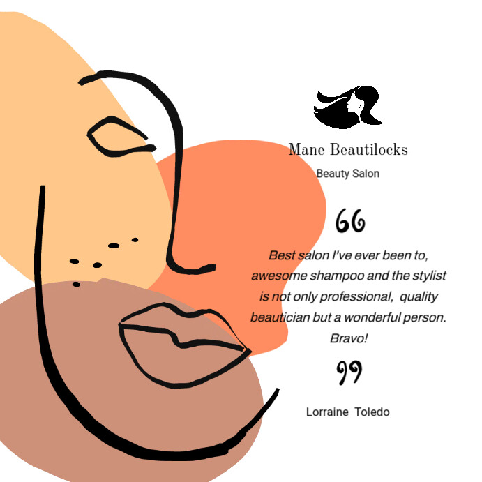 Beauty salon customer review Template | PosterMyWall